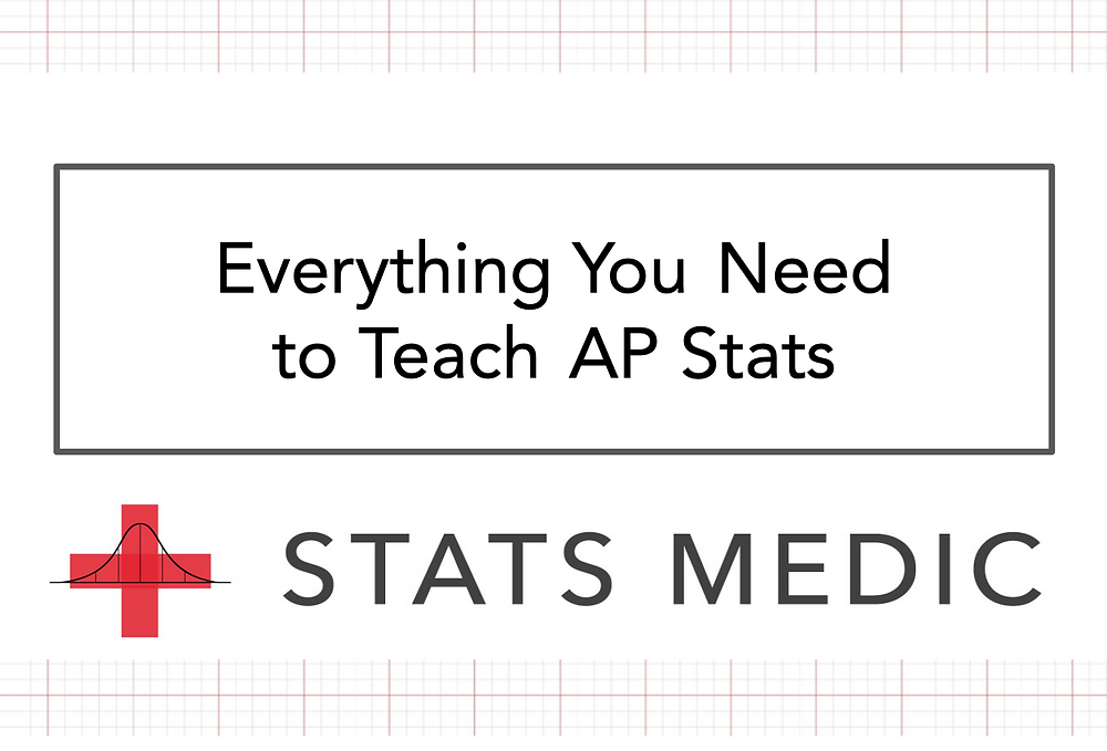 Everything You Need to Teach AP Stats | Math Medic