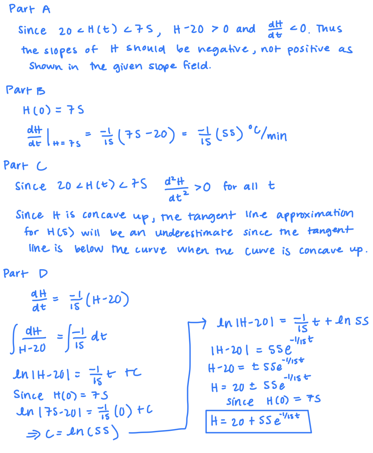 Early Solutions to the 2026 AP Calculus Free Response | Math Medic